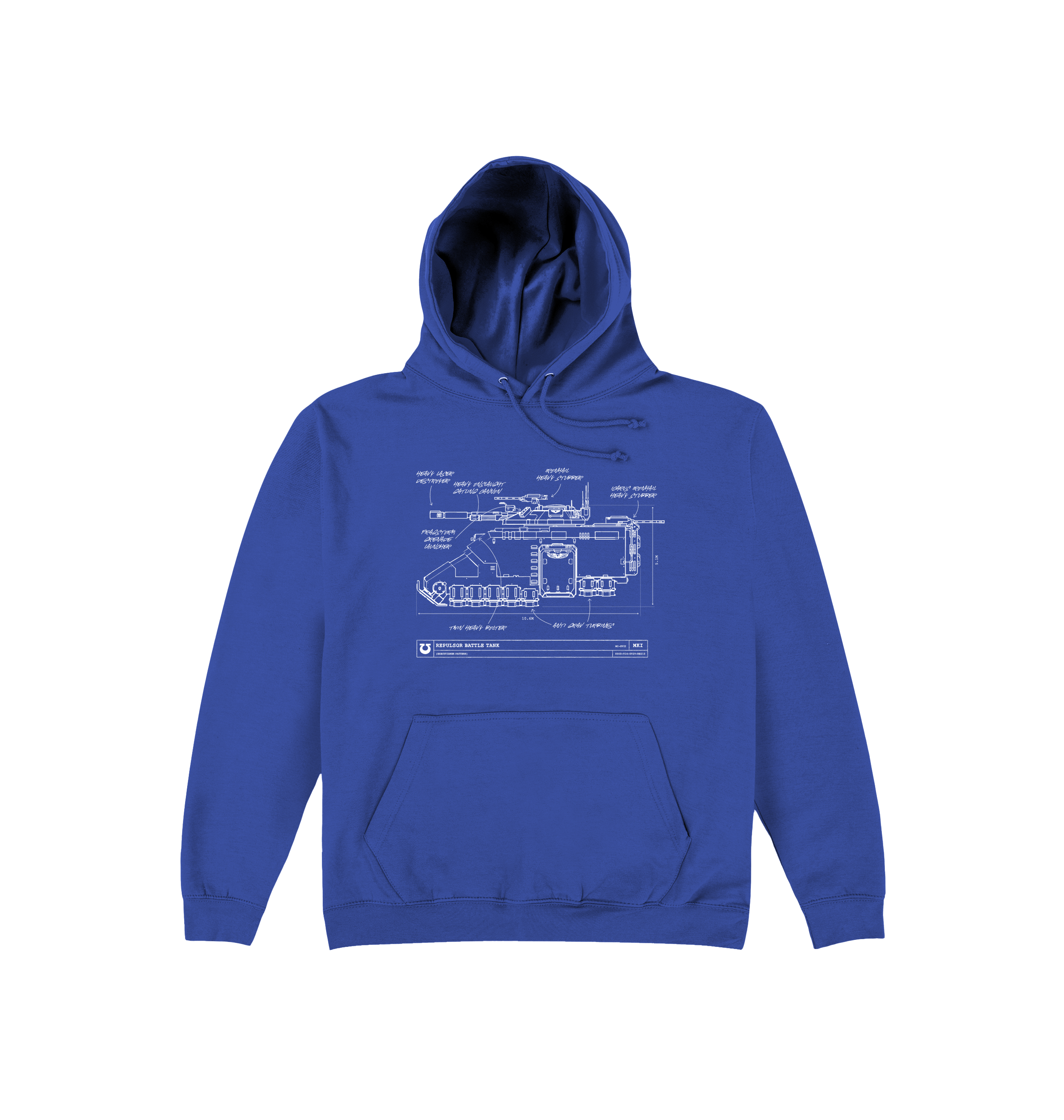 Ultramarines Repulsor Hoodie – MERCH.WARHAMMER.COM