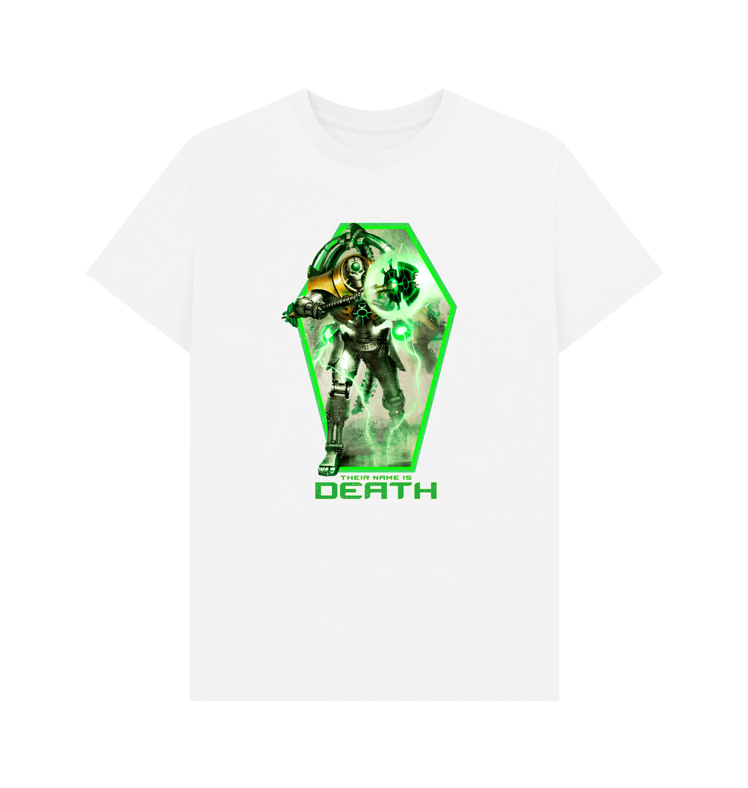 Necrons Triarch Praetorians Design White T Shirt – MERCH.WARHAMMER.COM