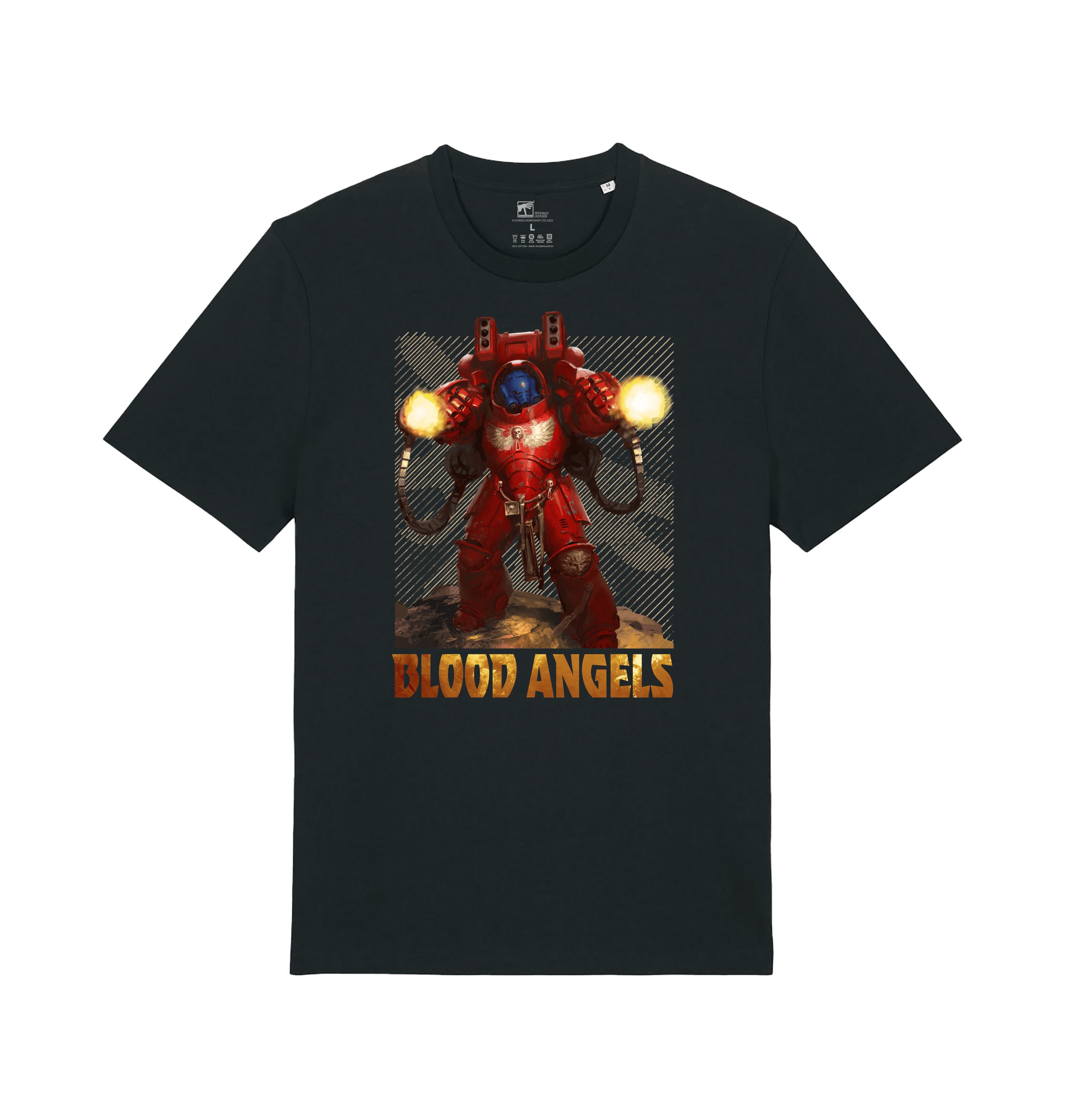 Warhammer 40,000: Blood Angels T Shirt – Warhammer Officially Licensed ...