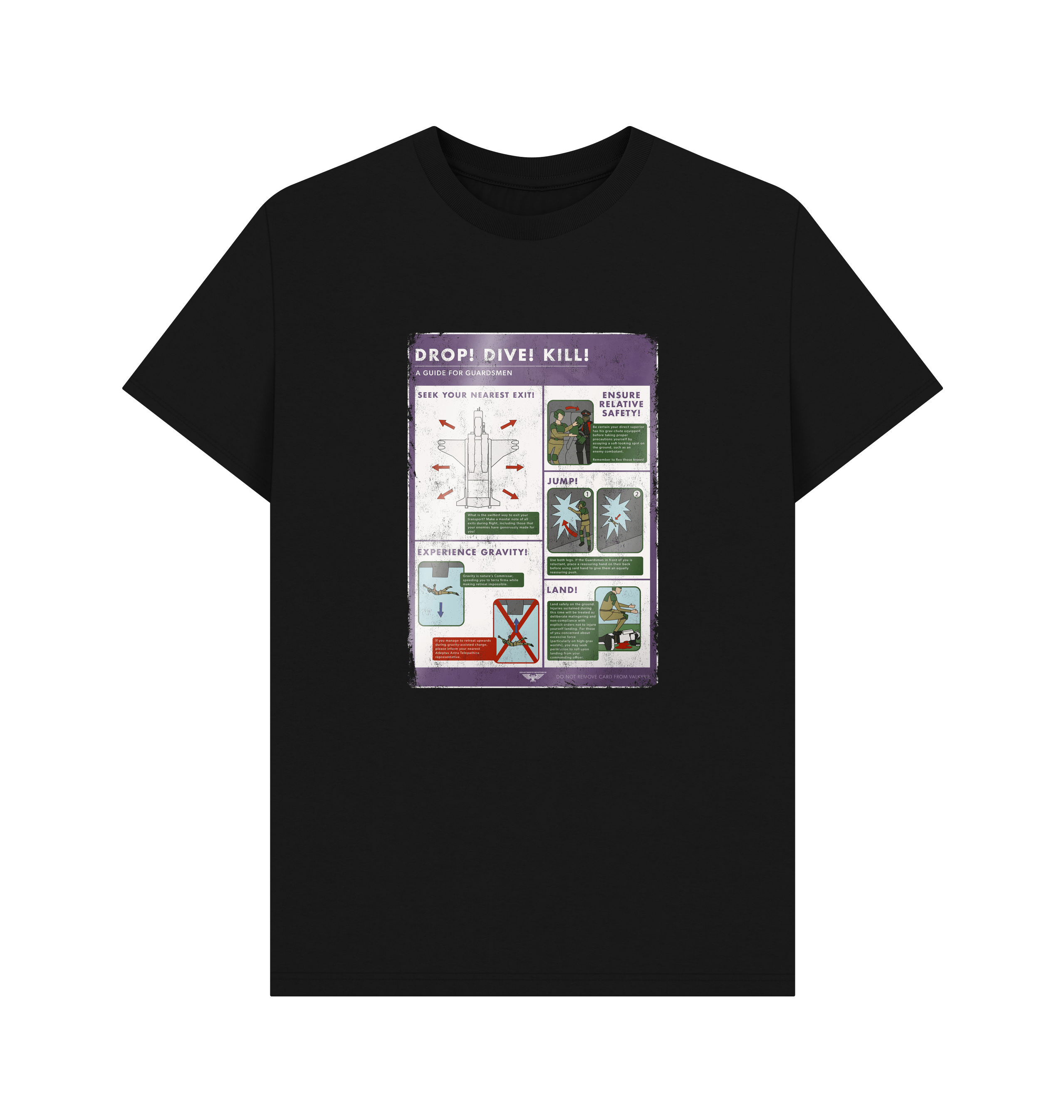 Valkyrie Safety Guide T Shirt – MERCH.WARHAMMER.COM