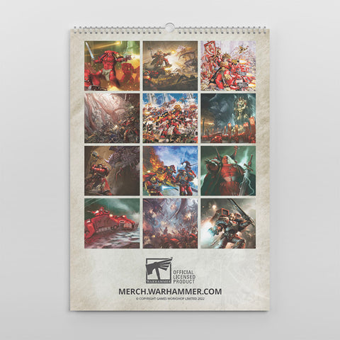 Blood Angels 2024 Calendar – MERCH.WARHAMMER.COM