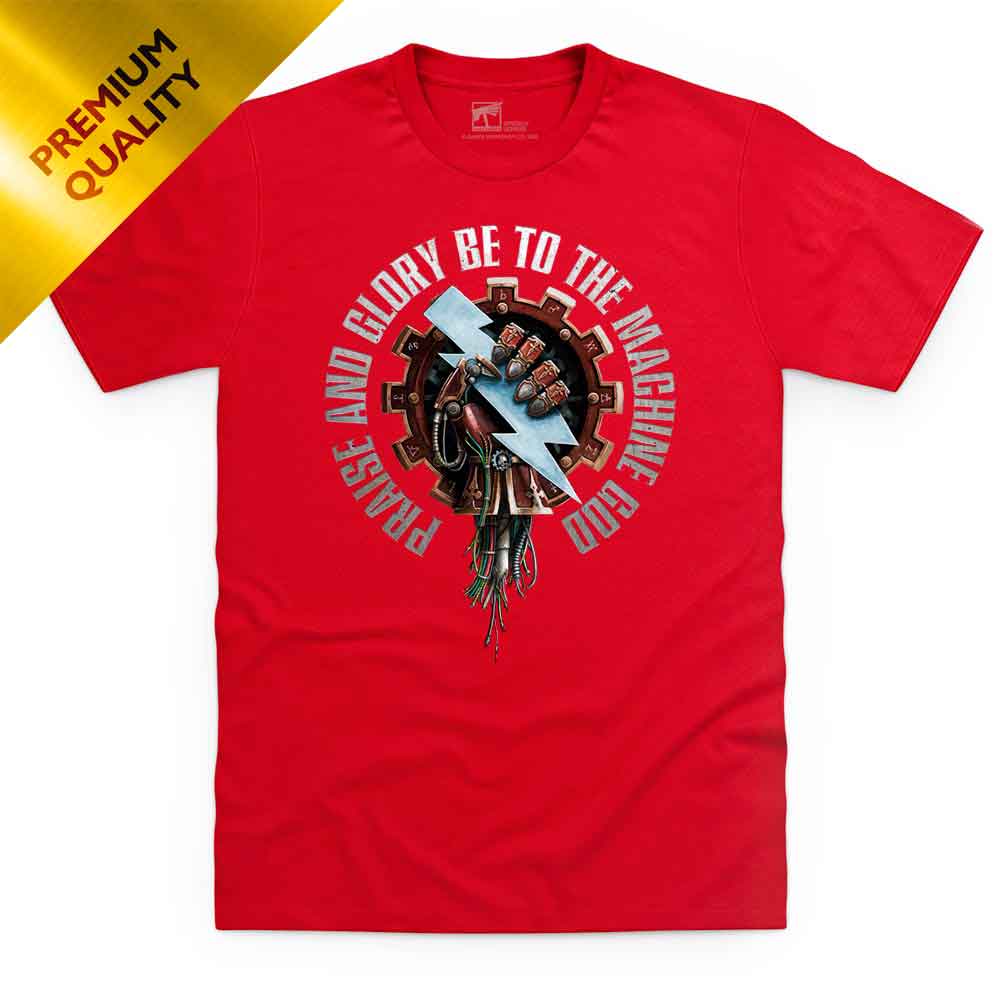 Premium Adeptus Mechanicus - Machine God T Shirt – MERCH.WARHAMMER.COM
